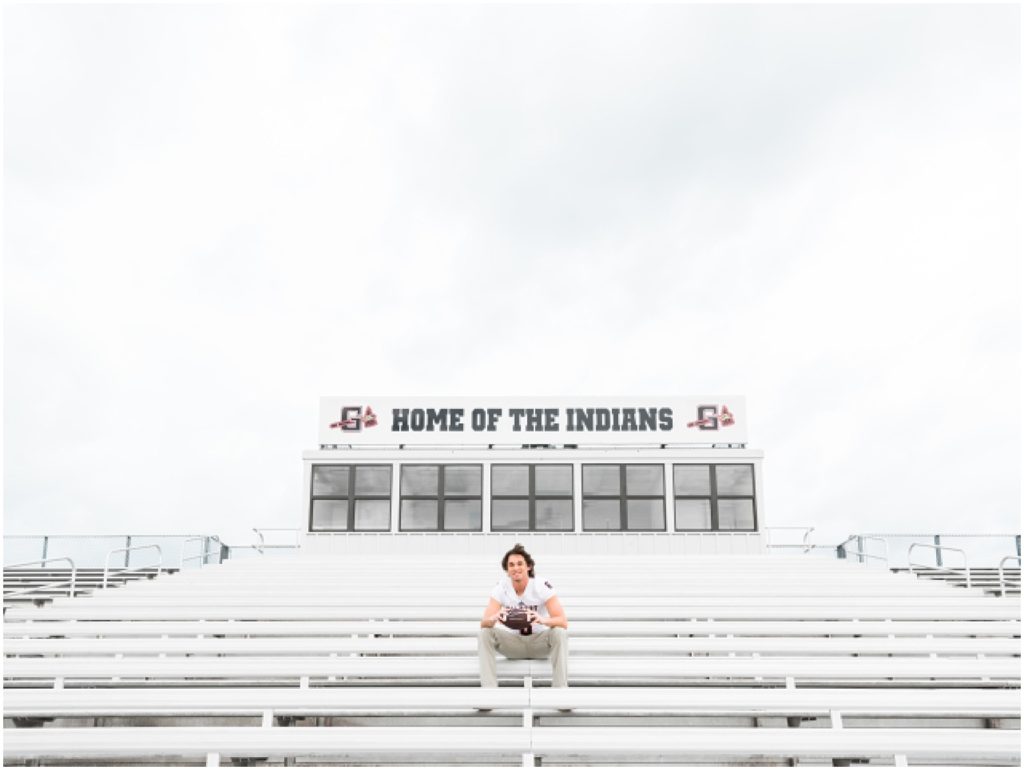 Gilbert Indian Football Stadium Senior Portraits | Jackson | Karly ...